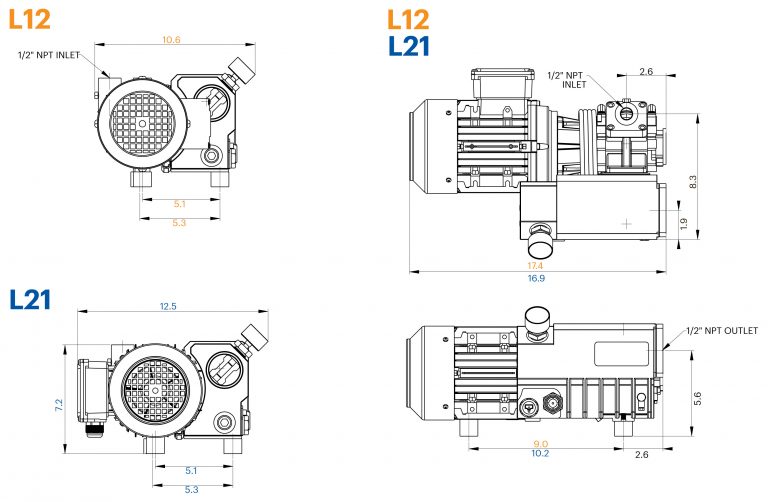 L12 and L21 Models | Airtech Vacuum