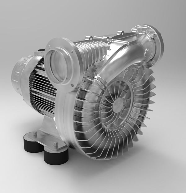 Airtech AKB1000-1MB322-1, 44 HP Kinetic Blower (AKB) Series with ...